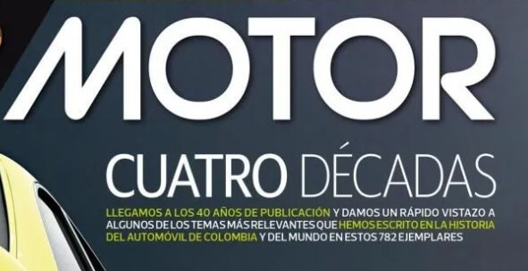 Revista motor Colombia pdf | Actualizado noviembre 2025